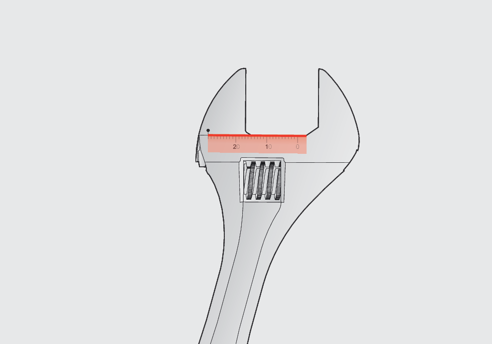 Adjustable wrench