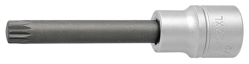 Long screwdriver socket 1/2" with ZX profile