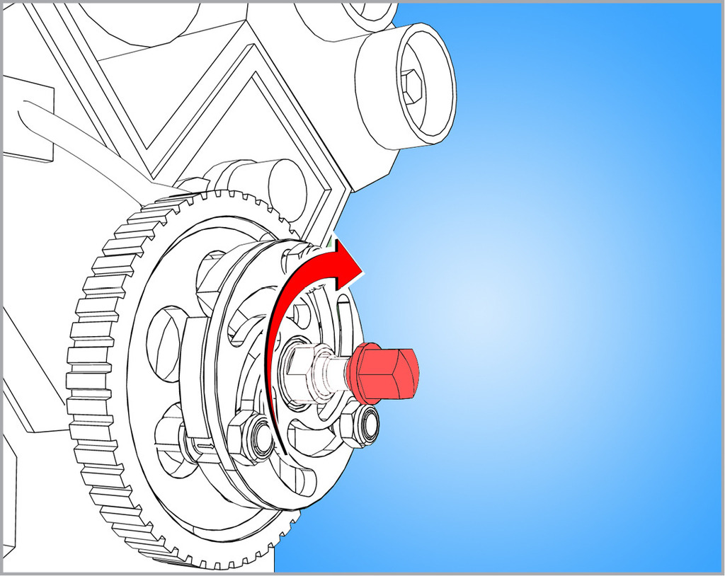 Timing pulley puller