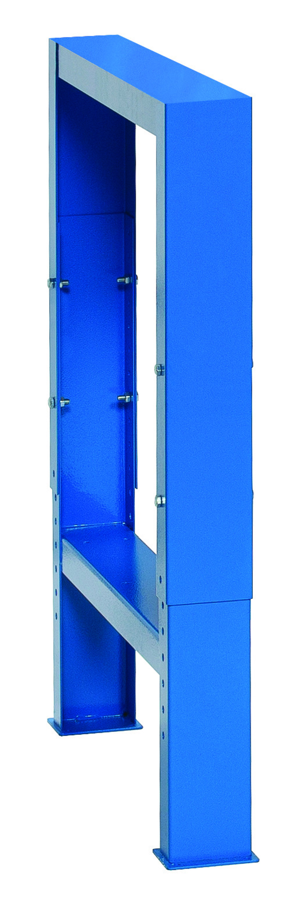 Adjustable leg for modular work bench