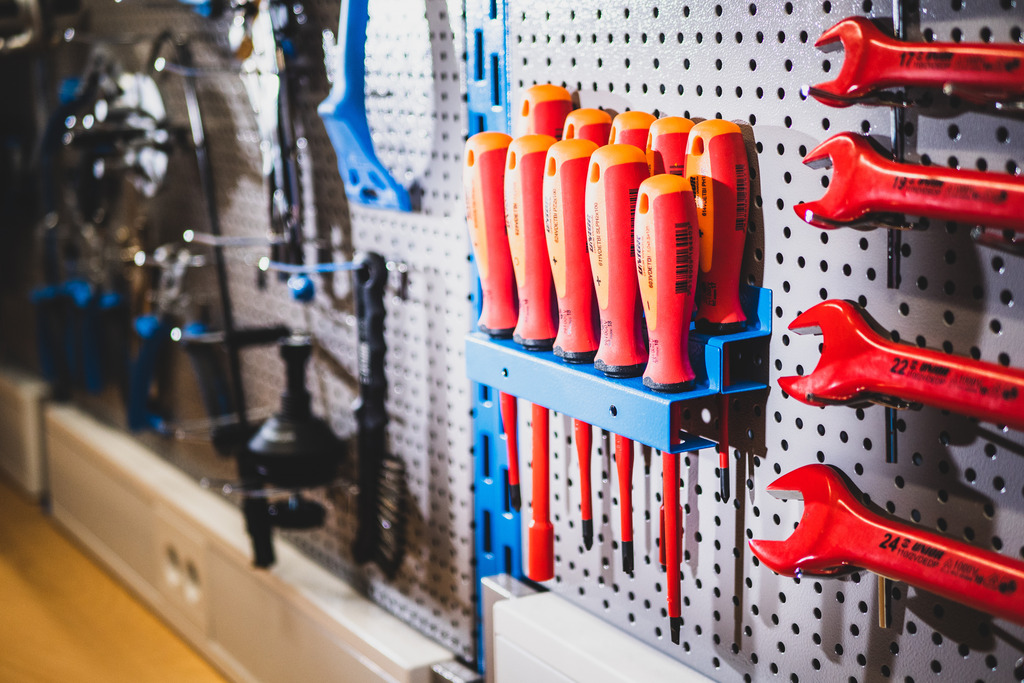 Holder for screwdrivers