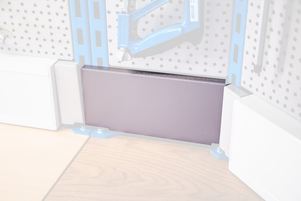 Cover set for angle modular work bench, 2 pcs set