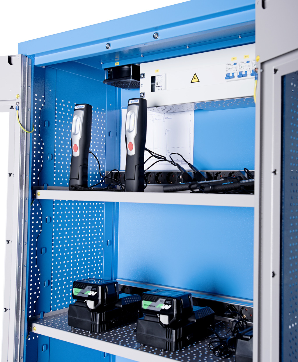 Tool charging station