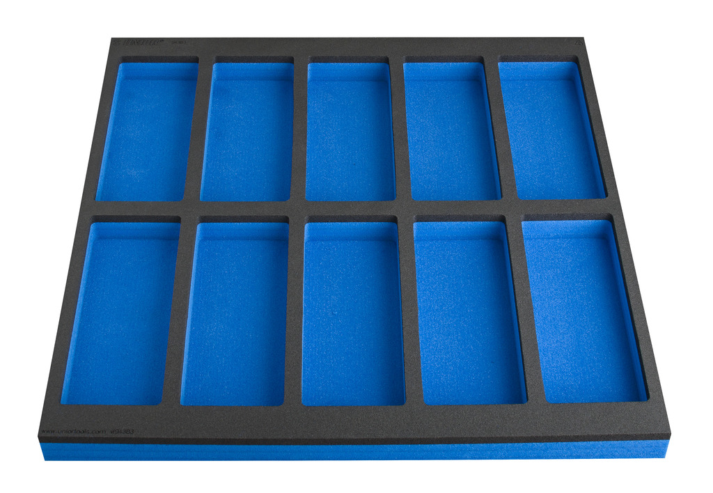 SOS tool tray with compartment for work bench wide drawer cabinet